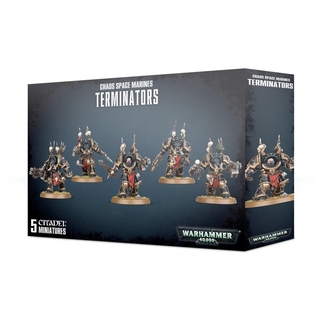 Chaos Space Marines Chaos Terminators Squad - Xenomorphe